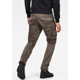 G-Star Raw G-STAR Herren Cargohose "Rovic Zip 3D Tapered Pant", grau, Gr. 36, unifarben, Web, Obermaterial: 97% Baumwolle, 3% Elasthan, Hosen, Tapered Fit