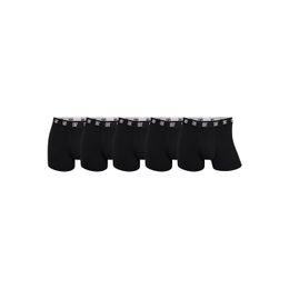 CR7 Herren Boxershorts "Boxershort CR7 Basic Trunk, 5-pack 5er Pack", Gr. M, schwarz, Obermaterial: 95% Baumwolle CO. 5% Elasthan EL., Unterhosen