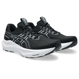 asics Herren Laufschuh "GT-2000 14", Gr. 46, schwarz-wei&szlig;, Textil, Schuhe, f&uuml;r mehr Stabilit&auml;t