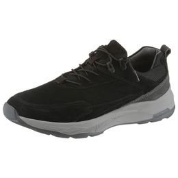 Waldl&auml;ufer WALDL&Auml;UFER Herren Slip-On Sneaker "H-TOM", Gr. 7, schwarz, Nubukleder, Textil, Veloursleder, Schuhe, Schlupfschuh, Freizeitschuh, Bequemschuh,