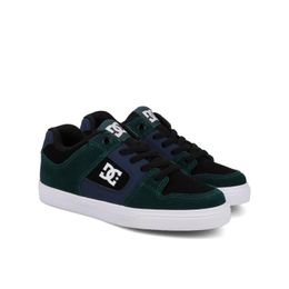 DC Shoes Kinder Sneaker "Pure Elastic", Gr. 12, grün, 55.4% Leder, 44.6% Synthetikmaterial, Schuhe