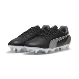 Puma Herren Fu&szlig;ballschuh "KING MATCH MxSG Fu&szlig;ballschuhe Erwachsene", Gr. 42, wei&szlig;, Obermaterial: Synthetik, Textil; Futter: Textil; Innensohle:
