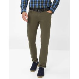 Brax Herren 5-Pocket-Hose "Style CHUCK", gr&uuml;n, Gr. 42, Web, 80% Baumwolle, 17% Lyocell, 3% Elasthan, Hosen