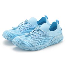Damen Sneaker "Halbschuh, Freizeitschuh, Slip-On-Sneaker, Sommer Sneaker", VIVANCE BY LASCANA, Gr. 42, blau, Obermaterial: 50% Lederimitat, 50%