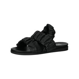 Bullboxer Damen Riemchensandale "Bullboxer Sandalen Leder", Gr. 37, schwarz, Leder, Schuhe