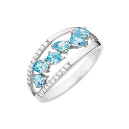 Lady Damen Fingerring, 20, Silber 925 (Sterlingsilber), silber, Silber 925 (Sterlingsilber), Fingerringe