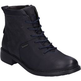 Josef Seibel Damen Stiefelette "Selena 50, ocean", Gr. 41, blau, Obermaterial: 100% Rindsleder Leather cow., Schuhe