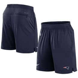 Nike Herren Sporthose "Nike Shorts New England Patriots Nike Dri-FIT Knit", blau, Gr. XXL, 100% Polyester, Hosen