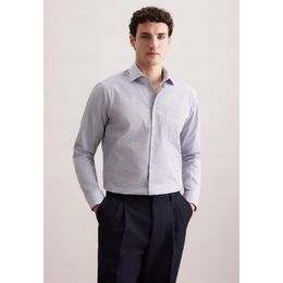 Seidensticker Herren Businesshemd "Regular", beige, Gr. 40, bedruckt, 100% Baumwolle, Hemden, Regular 1/1 Kentkragen Druck