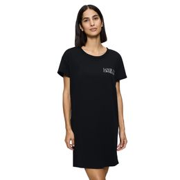 Triumph Damen Nachthemd "Nightdresses NDK X", Gr. 48, schwarz, Jersey, Obermaterial: 100% Baumwolle. Besatz: 97% Baumwolle, 3% Elasthan, unifarben,