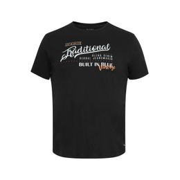 Blend Herren T-Shirt "T-Shirt BHBDoppler", schwarz, Gr. 6XL, Obermaterial: 100% Baumwolle CO., Shirts