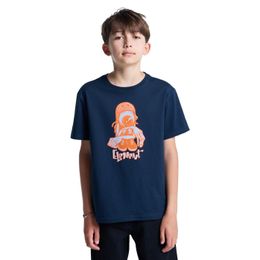 Element Jungen T-Shirt "Rainy Day", blau, Gr. 12, 100% Baumwolle, Shirts