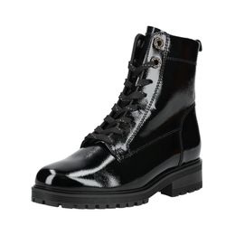 Gabor COMFORT Damen Schn&uuml;rstiefelette "Gabor Comfort Stiefelette Leder", Gr. 40,5, schwarz, Leder, Schuhe
