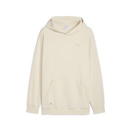 Puma Herren Hoodie "Puma Class Relaxed Hoodie Herren", wei&szlig;, Gr. M, Obermaterial: 66% Baumwolle, 34% Polyester; &Auml;rmel: 77% Baumwolle, 23% Polyester;