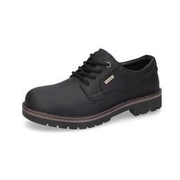 Camel Active Herren Schn&uuml;rschuh, Gr. 43, schwarz, Leder, Schuhe, Halbschuh, Trachtenschuh mit wasserdichter Sympatex Membrane