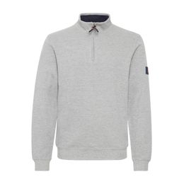 INDICODE Herren Troyer "Troyer IDArcelino", grau, Gr. XL, Obermaterial: 60% Baumwolle CO. 40% Polyester PES., Pullover