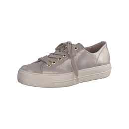 Paul Green Damen Sneaker "Paul Green Sneaker Leder", Gr. 38,5, braun, Leder, Schuhe