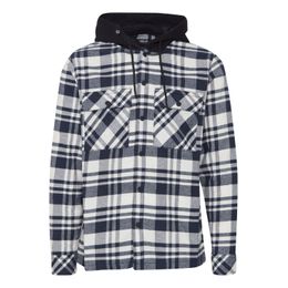 !Solid SOLID Herren Blusenjacke "Langarmhemd SDZachary", blau, Gr. S, Obermaterial: 100% Baumwolle CO., Hemden