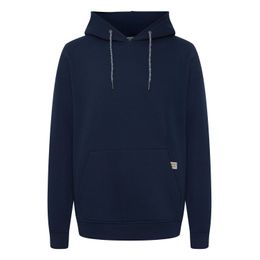 11 Project Damen Kapuzenpullover "Hoodie PRRobert", blau, Gr. L, unifarben, Obermaterial: 50% Baumwolle CO. 50% Polyester PES., Pullover