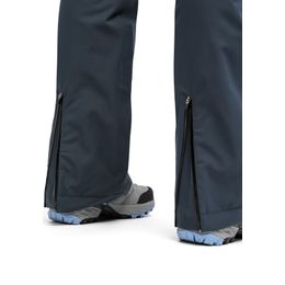 Maier Sports Damen Funktionshose "Lindon Pants W"grau, Gr. 36, 100% Polyester, Hosen, Damen Skitourenhose, atmungsaktiv, wasserdicht, verstellbarer