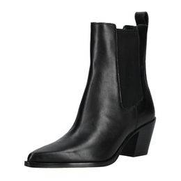 Dolce Vita Damen Stiefelette "Dolce Vita Stiefelette Leder/Textil", Gr. 40, schwarz, Leder, Textil, Schuhe