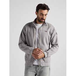 JCC Herren Sweatjacke "310212082", grau, Gr. 4XL, 60% Baumwolle, 40% Polyester, Sweatjacken