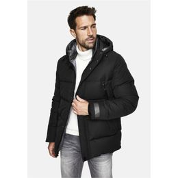 NEW CANADIAN Herren Outdoorjacke "DRYIQ", schwarz, Gr. 28, unifarben, 100% Polyester, Jacken, mit reflektierenden Elementen