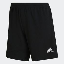 Damen Trainingsshorts "ENT22 SHO LW", schwarz, Gr. L, adidas Performance, Jersey, Obermaterial: 100% Polyester, Hosen