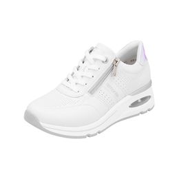 Remonte Damen Sneaker "Remonte Sneaker Leder", Gr. 40, wei&szlig;, Leder, Schuhe