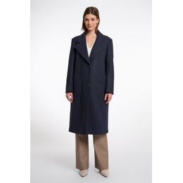Rino & Pelle RINO & PELLE Damen Langmantel "CECILE", blau, Gr. 44, unifarben, Web, Obermaterial: 100% Polyester. Futter: 58% Polyester, 42% Viskose, M&auml;ntel, mit