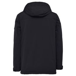 NEW CANADIAN Herren Outdoorjacke "CO-3", schwarz, Gr. 68, unifarben, 100% Polyester, Jacken, mit Fleece-Einsatz am Innenkragen