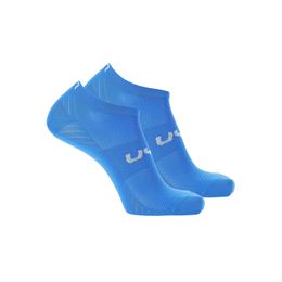 uyn Damen Sneakersocken "Socken 2er Pack", Gr. 35, blau, Obermaterial: 52% Polyester PES. 44% Polyamid PA. 4% Elasthan EL., Socken