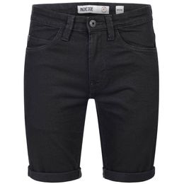 INDICODE Herren Shorts "Inkadeu", schwarz, Gr. L, 98% Baumwolle, 2% Elasthan, Hosen, mit 5-Pocket Design