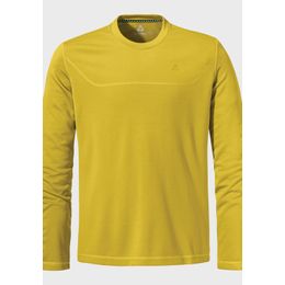Sch&ouml;ffel SCH&Ouml;FFEL Herren Funktionsshirt "CIRC Longsleeve Style Smue MNS", gelb, Gr. 52, Oberstoff: 100% Polyester, Shirts