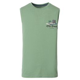 Casamoda Herren Tanktop "Casamoda Tanktop uni", gr&uuml;n, Gr. L, 100% Baumwolle, Tops