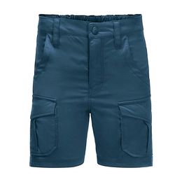 Jack Wolfskin Jungen Cargoshorts "TREASURE HUNTER SHORTS KIDS"schwarz, sea, Gr. 140, OBERSTOFF 95% POLYAMID, 5% ELASTHAN FUTTER 100% POLYESTER, Hosen