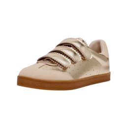 Steve Madden Damen Sneaker "Steve Madden Sneaker Leder", Gr. 39, beige, Leder, Schuhe
