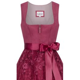 N&uuml;bler N&Uuml;BLER Damen Dirndl "Dirndl midi Gundi", lila, Gr. 38, Obermaterial: 100% Polyester PES., Kleider