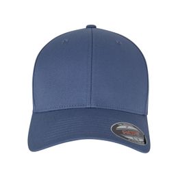 Flexfit Herren Flex Cap "Flexfit Unisex Flexfit Combed"china blau, Gr. S, unifarben, 63% Polyester, 34% Baumwolle, 3% Elasthan, Caps
