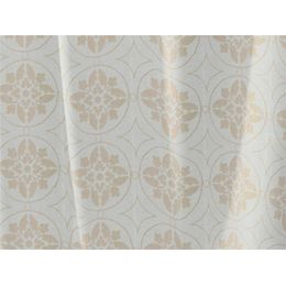 Vorhang Adam, B:145cm H:245cm, beige, Jacquard, Baumwolle (Bio-Baumwolle), Wohnzimmer, Gardinen, "Romantic Puligny", aus 100% Bio-Baumwolle