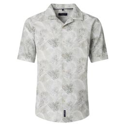 Casamoda Herren Kurzarmhemd "Casamoda Freizeithemd Kurzarm Print", gr&uuml;n, Gr. XXL, bedruckt, 100% Baumwolle, Hemden