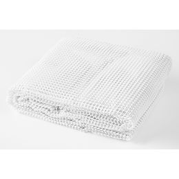 Antirutsch Teppichunterlage ANDIAMO, B:60cm H:2mm L:120cm, wei&szlig;, Kunstfaser, Teppichunterlagen, "Teppich Stopp", Gitter-Rutschunterlage, individuell