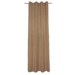 Vorhang WIRTH, B:135cm H:245cm, grau, Jacquard, Polyacryl, Polyester, Wohnzimmer, Gardinen, "LANGWASSER"