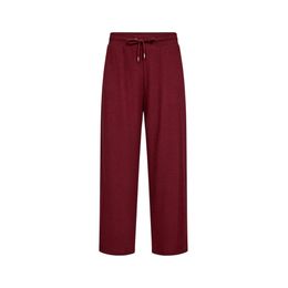 Chinohose soyaconcept "Soya Concept Trousers SC_BIARA", Damen, Gr. S, Normalgr&ouml;&szlig;en, 94850 dunkelrot mel, Obermaterial: 74% Viskose, 21% Polyester, 5% Elasthan, Hosen Chinohose