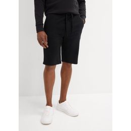 bonprix Sweat-Bermuda (2er Pack), grau, mit Baumwolle