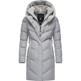 Ragwear Damen Steppmantel "Natalka Cosy", grau, Gr. XL, Au&szlig;enmaterial: 100% Polyester. Innenfutter: 100% Polyester. Wattierung: 100% Polyester,