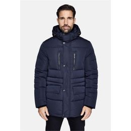 NEW CANADIAN Herren Outdoorjacke "dry iQ-Funktionsjacke", blau, Gr. 24, unifarben, 100% Polyester, Jacken, mit abnehmbarem Fellkragen