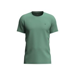 Fynch-Hatton Herren Rundhalsshirt, gr&uuml;n, Gr. XXXL, unifarben, Jersey, Obermaterial: 100% Baumwolle, Shirts, unifarben, aus reiner Baumwolle