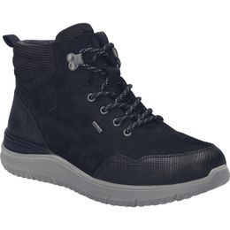 Josef Seibel Herren Sneaker "Wales 50, schwarz", Gr. 46schwarz, Obermaterial: 80% Rindsleder Leather cow. 20% Textilmaterial TEXMAT., Schuhe