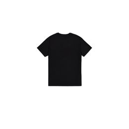Herren T-Shirt "Alpha Label T-Shirt", schwarz, Gr. S, Alpha Industries, Obermaterial: 100% Baumwolle, Shirts